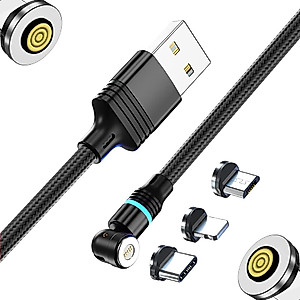 Raosky Magnetic Charging Tips 5pin Series,Type-c Tips 9Pack,Magnetic Type-C Tips,Just Charger Tips Without Magnetic Data Cable(Just 5pin USB-C Tips,9Pack)