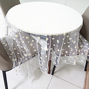 Honbay 1.6 x 2yard Daisy Tulle Net Yarn for Background Decoration or DIY Crafts Making