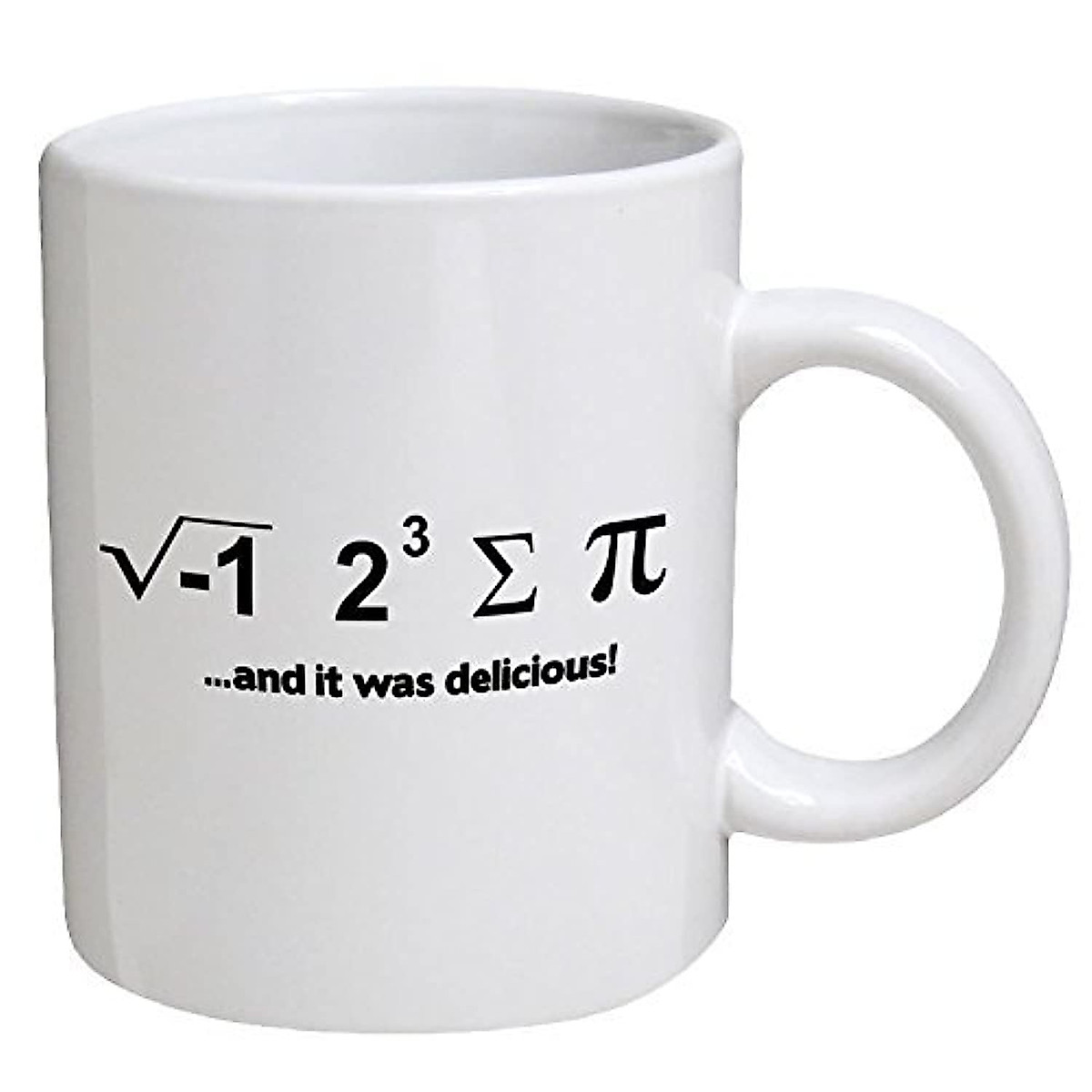 Funny Mug - I Ate Some Pie… And It Was Delicious. Math Geek - 11 OZ Coffee Mugs - Funny Inspirational and sarcasm
