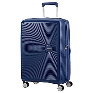 American Tourister Suitcase, Blue (Midnight Navy), Medium (67 cm-81 Litre)
