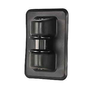 DoMyfit 2pc PVC Anchor Tie Off Patch Anchor Holder Wheel Anchor Row Roller Boating Inflatable Boats Kayaks Dinghy Accessories