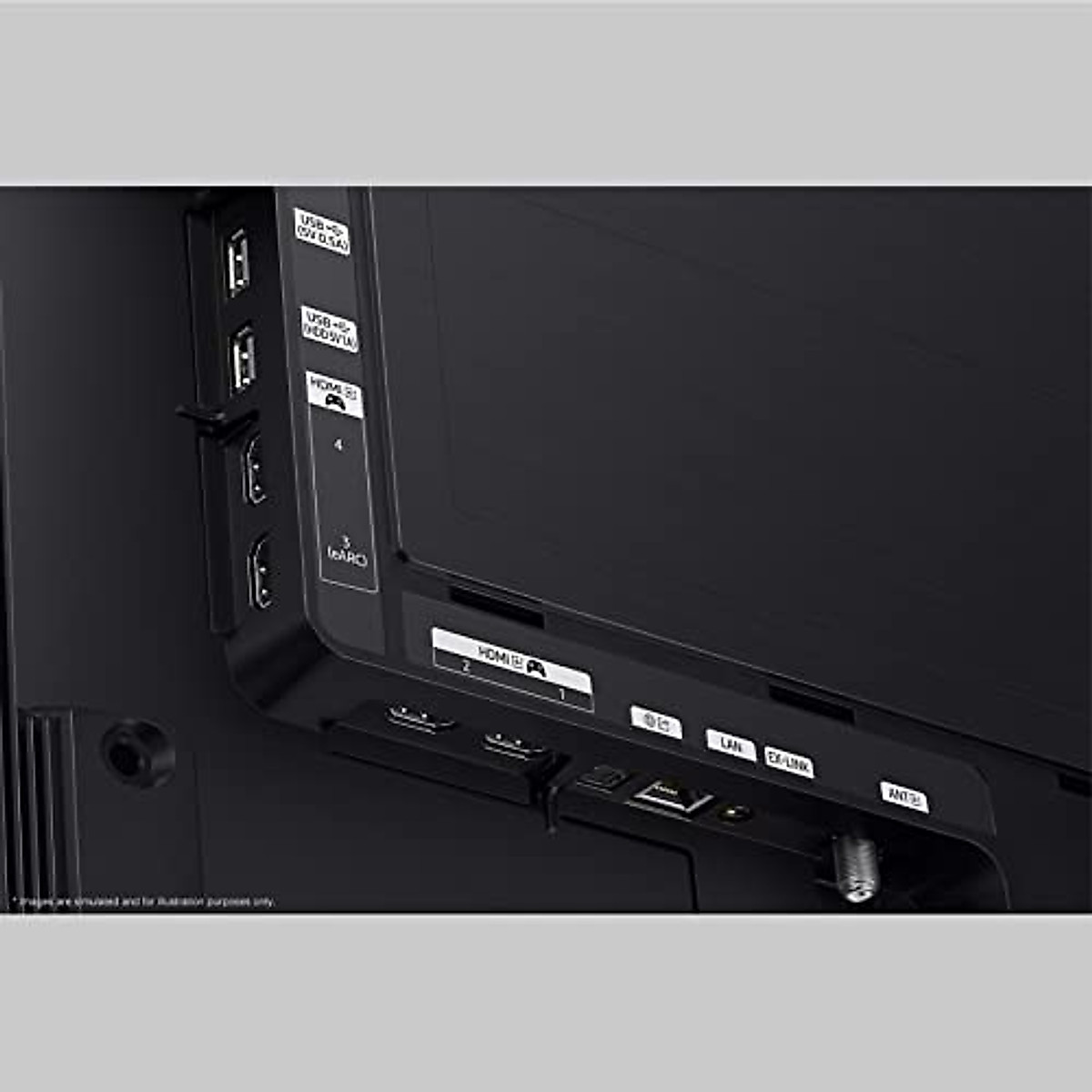 SAMSUNG 65-Inch Class OLED 4K S90C Series Quantum HDR, Dolby Atmos Object Tracking Sound Lite, Ultra Thin, Q-Symphony 3.0, Gaming Hub, Smart TV with Alexa Built-in (QN65S90C, 2023 Model), Titan Black