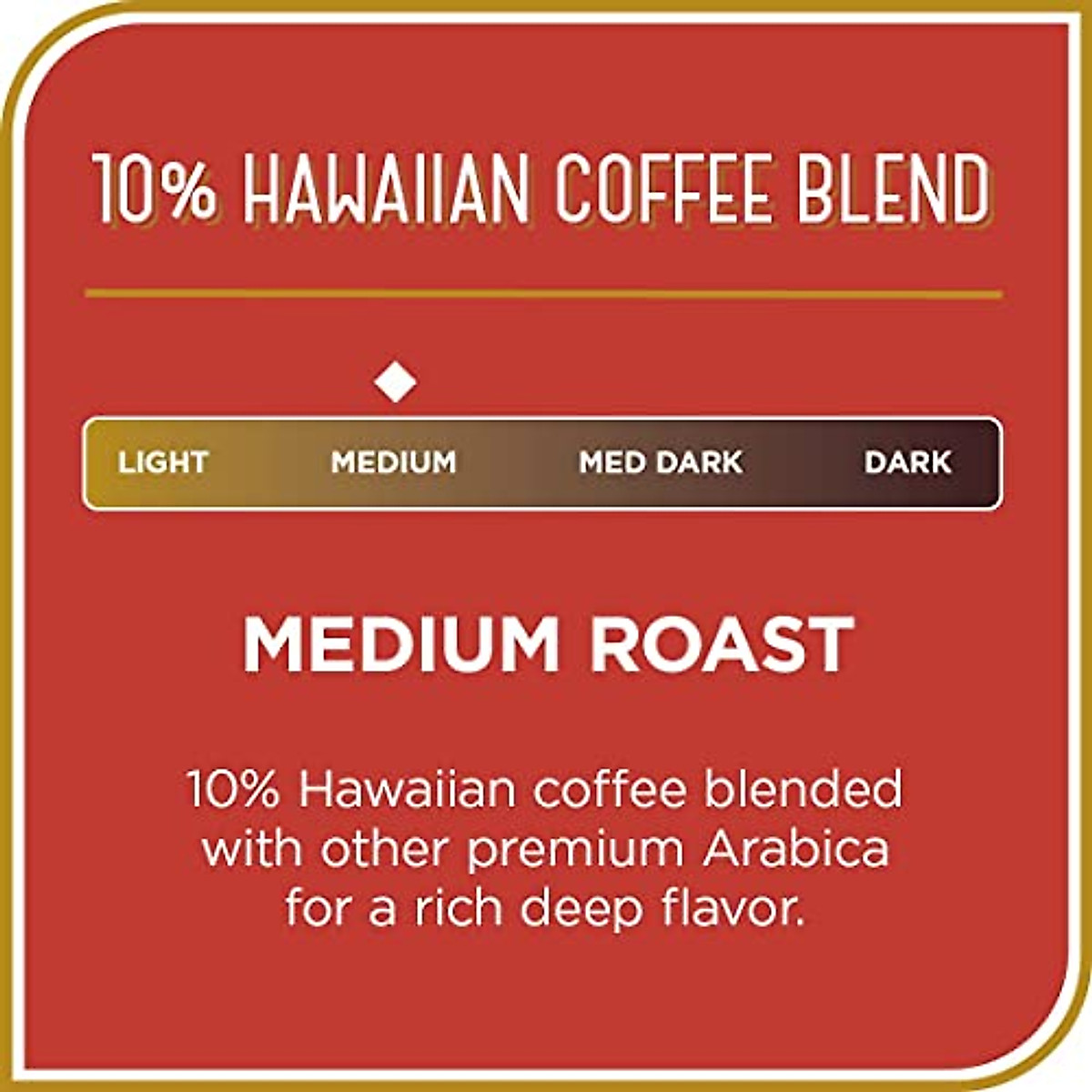 Don Francisco's Hawaiian Blend Ground Coffee (3 x 12 oz Cans)