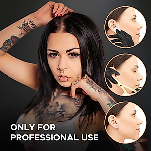 175 Pieces 14G and 16G Body Piercing Jewelry Starter Kit w Piercing Needles and 25 Pc Retainer Bonus