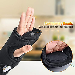YUTANG Updated 2023 Wrist Brace for Carpal Tunnel, Night Sleep Wrist Support Brace, Wrist Splint, Great for Wrist Pain, Sprain, Sports Injuries, Joint Instability, Suitable for Left and Right Hands