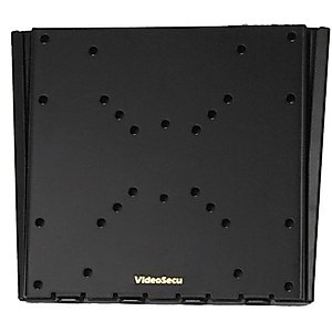 VideoSecu TV Wall Mount Flush Ultra Slim Bracket for Most 27"-47" LCD LED Flat Panel Screen Monitor TV VESA 200mm, 200x100mm, 100mm ML206B 1QG