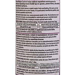 Fluval Waste Control Biological Cleaner, Aquarium Water Treatment, 8.4 Oz., A8355