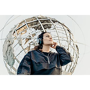 Altec Lansing Comfort Q+ Bluetooth Headphones, Active Noise Cancellation, Comfortable, Quite, Noise Cancelling Headphone, Up to 26 Hours of Playtime, 30 Ft. Wireless Range, Rose Gold