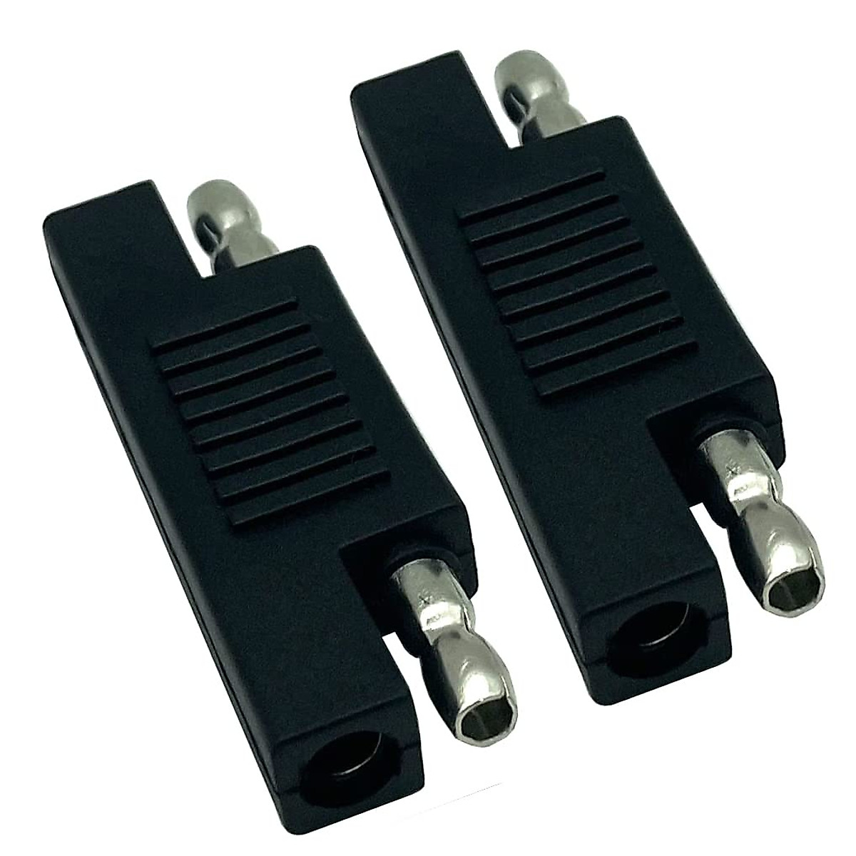 Dafensoy SAE to SAE Polarity Reverse Quick Disconnect Cable Plug Adapter,Solar Panel Power SAE Male to Male Plug Connectors,for Solar Panel Battery Power Charger.(3Pack) (Male to Male)