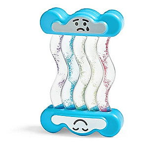 hand2mind My Feelings Rainbow Fidget Tube, Visual Sensory Toys, Play Therapy Toys, Comfort Items for Anxiety, Mindfulness for Kids, Social Emotional Learning Activities, Calm Down Corner Supplies