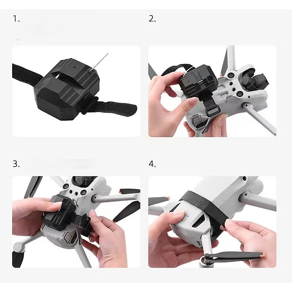 TORTOISE Payload Delivery Airdrop Transport Device Fishing Bait Line Throwing Drone Toy/Search &Rescue For Dji Mavic Air 2/2s Quadrotor Drone Drop Release Accessories