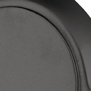 Emtek Modern Brass Double Hook with Matching Finish Rosette - Choice of 7 Finishes - 280909US19 - Regular Disk Rosette - Flat Black (US19)