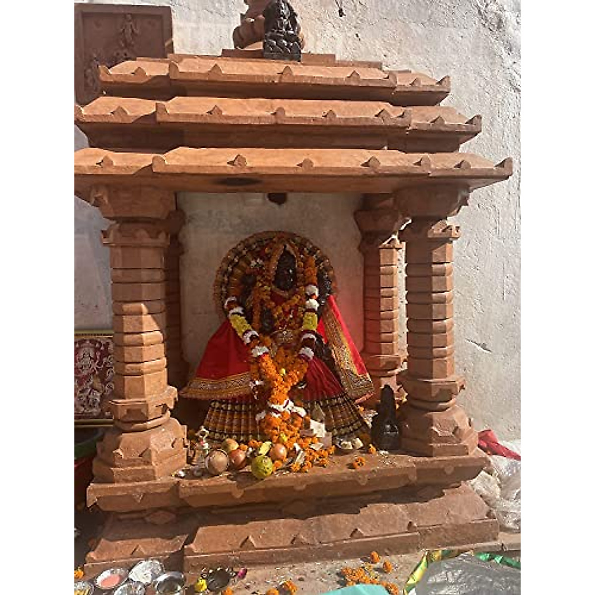 Devprayag Gangajal Holy Ganga Water from the Origin of River Ganga at Devprayag in Clear Glass Bottle 100ml (3.38oz)