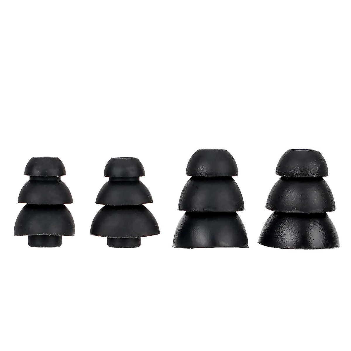 Retevis ETK007 Adjustable Throat Mic Two Way Radio Headset, Finger PTT, for Cycling, for RT22 RT21 H-777 RT68, Compatible with Kenwood Baofeng UV-5R Walkie-Talkie,Walkie Talkie Earpiece(2 Pack)