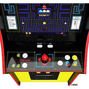 ARCADE1UP PAC-Man 12-in-1 Legacy Edition, 4ft