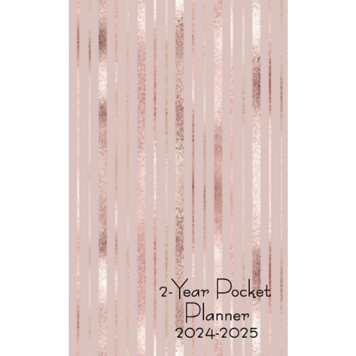 2 Years Pocket Planner 2024 - 2025 / Small Pocket Appointment Calendar Purse Size 4 x 6.5 - Tow Years Monthly Pocket Planner - Pocket Calendar 24-25 / Soda Theme