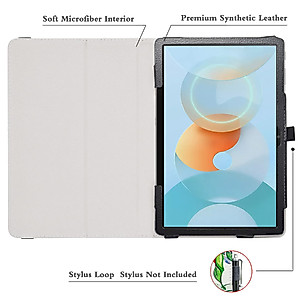 Bige for Blackview Tab 13 Case,PU Leather Folio 2-Folding Stand Cover for Blackview Tab 13 10.1" Android Tablets,Love Tree