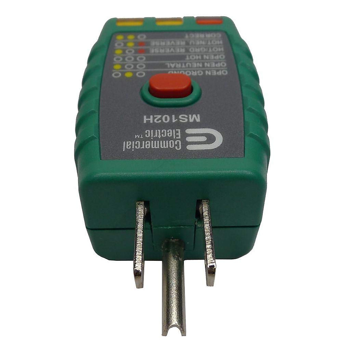 Commercial Electric 110-220V AC/DC Voltage Tester with GFCI Outlet Tester