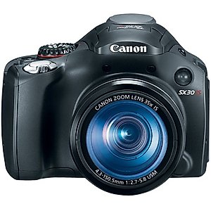 Canon SX30IS 14.1MP Digital Camera with 35x Wide Angle Optical Image Stabilized Zoom and 2.7 Inch Wide LCD (OLD MODEL)