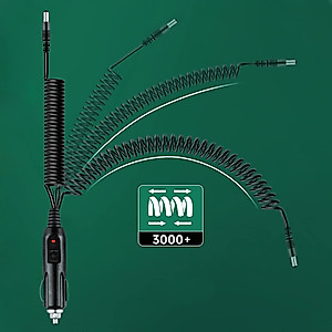 Aprelco Car DC Adapter Compatible with Panasonic KX-TS4100 TS4100B Phone Car Plug Charger Cable PSU