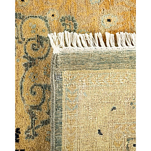 Solo Rugs One of a Kind Hand Knotted Hand Made Wool Traditional Oriental Mogul Gray 8 x 10 Area Rug