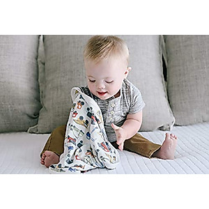 Copper Pearl 3-Layer Knit Security Blanket Set Sized 16" x 16" 2-Pack Diesel