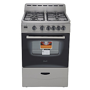 Avanti GR2414CW GR24 24" Compact Gas Range Oven, in White