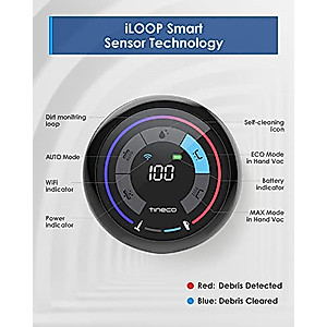 Tineco Smart Wet Dry Vacuum Cleaners, Floor Cleaner Mop 2-in-1 Cordless Vacuum for Multi-Surface & Tineco Floor Cleaning Solution