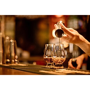 GLENCAIRN BLACK WHISKY GLASS, SET OF 4 IN 4 PACK GIFT CARTON