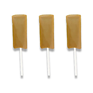 Sugar Daddies Milk Caramel Pops, 48-Count 0.47 oz. Pops – Long Lasting Caramel Lollipops with Pop-Up Display Box for Office, Classroom, Holidays (1.39 lb.)