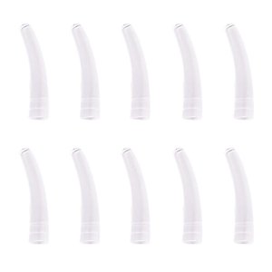 100 Pcs Clear Tweezer Point Protectors Cap Tweezer Tip Protective Covers Stopper