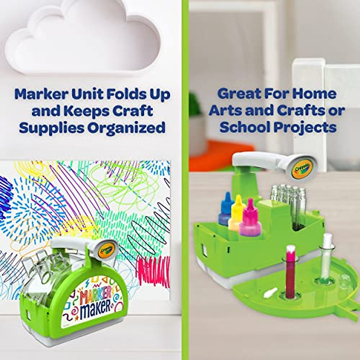 Crayola Marker Maker, DIY Kids Crafts, Create 16 Markers for Kids, Arts & Crafts Kit, Gift for Girls & Boys, Ages 7+