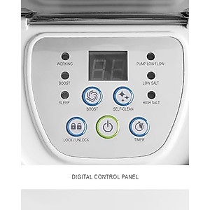 Intex 26663EG Krystal Clear Saltwater System for Above Ground Pools Up to 4500 Gallons with Automatic Timer and Ground Fault Circuit Interrupter