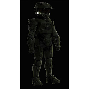 Disguise Child Master Chief Ultra Prestige Costume Medium, Army Green