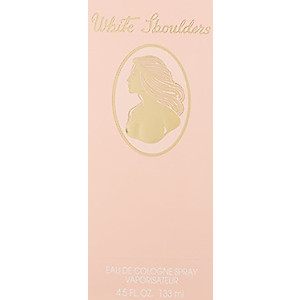 Evyan White Shoulders For Women, Eau De Cologne Spray (4.5 Ounces)