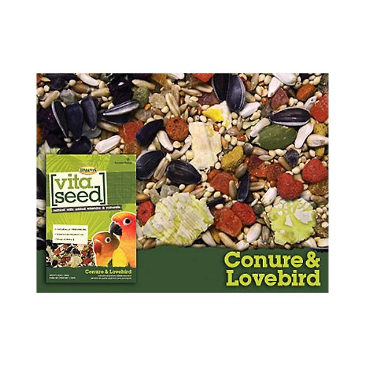 Higgins 466149 Vita Seed Conure-Lovebird 5Lb (1 Pack), One Size