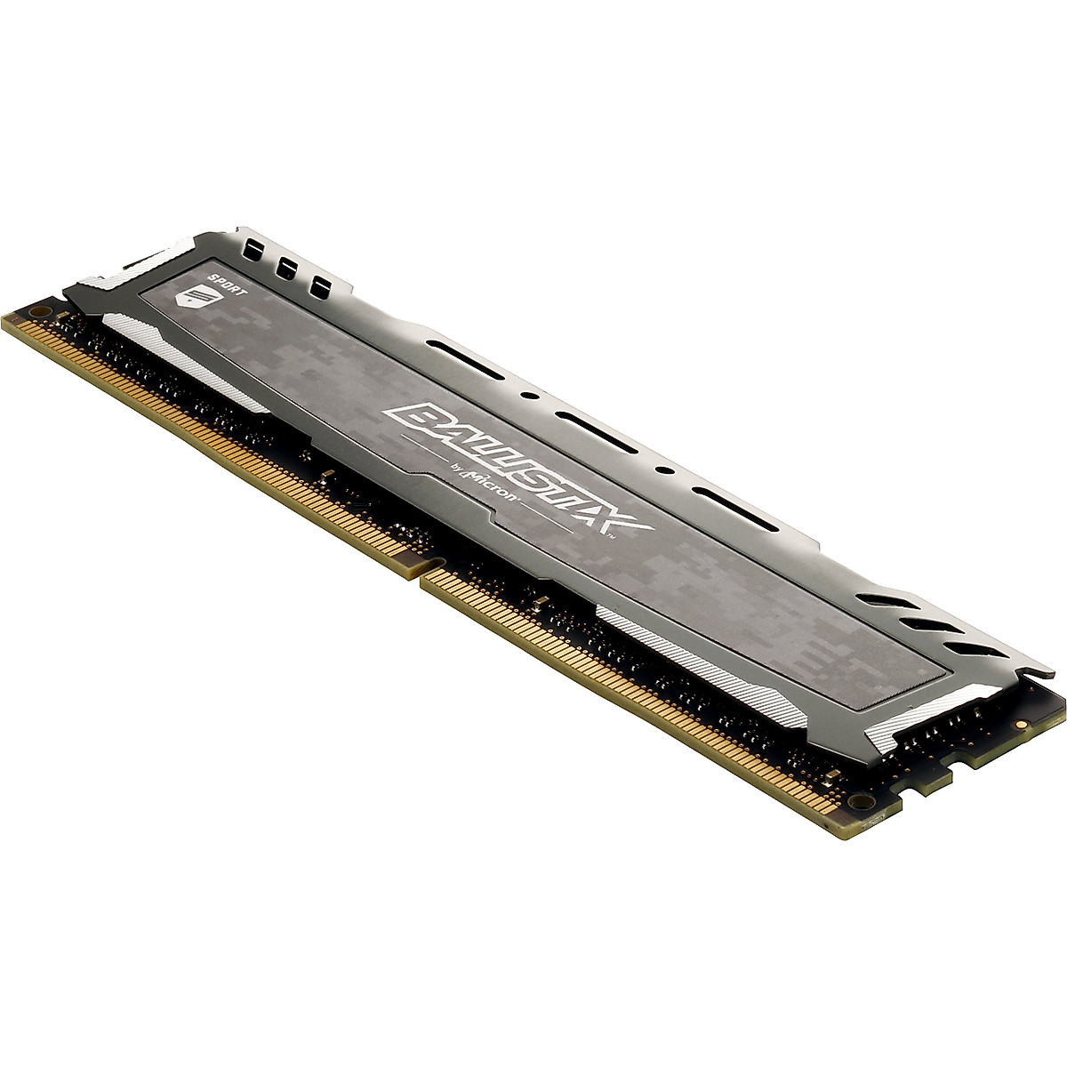 Crucial Ballistix Sport LT 2400 MHz DDR4 DRAM Desktop Gaming Memory Kit 16GB (8GBx2) CL16 BLS2K8G4D240FSC (White)