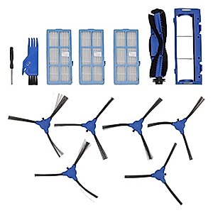 Sweeper Brush Replacement Set, Vacuum Cleaner Accessories Replacement Parts Kit for Bagotte BG600
