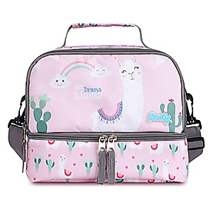 seastig Kids Lunch Box Insulated Lunch Bag Bento Bags for Kids Toddlers Meal Tote Kit for Girls Boys with Adjustable Strap