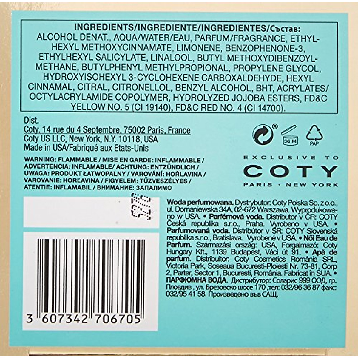 Coty Beyonce Heat Mrs. Carter World Tour Eau de Parfum Spray for Women, 3.4 Ounce