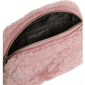 Golden Goose Mini Star Bag Merino And Suede Body Cross Bag - Pink