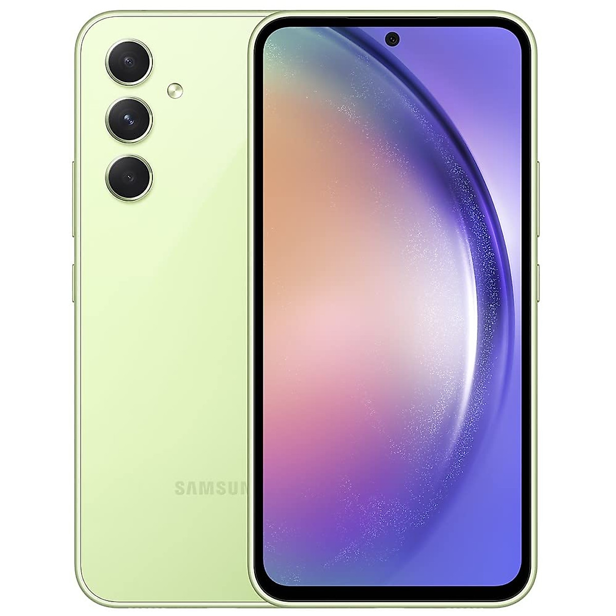 SAMSUNG Galaxy A54 5G + 4G LTE (256GB + 8GB) Unlocked Worldwide Dual Sim 6.4" 120Hz 50MP Triple Cam - (Green)