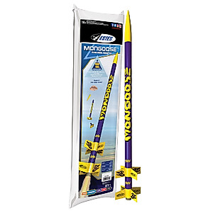 Estes 2092 Mongoose Flying Model Rocket Kit,Brown/A