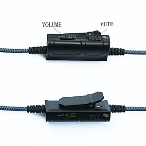 ABLET Boom Microphone Cable Compatible with Headphones AKG K240, K240S, K240MK II, Q701, K702, K271s, K271 MKII, Boompro Gaming Mic Compatible with Controller PlayStation PS4 or Xbox One, PC (150CM)