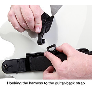 Neotech Support Harness Guitar Strap (2501522), Medium - Large, Black