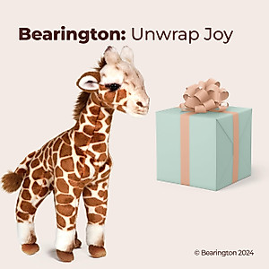 Bearington Twiggie Plush Giraffe Stuffed Animal, 15 Inch
