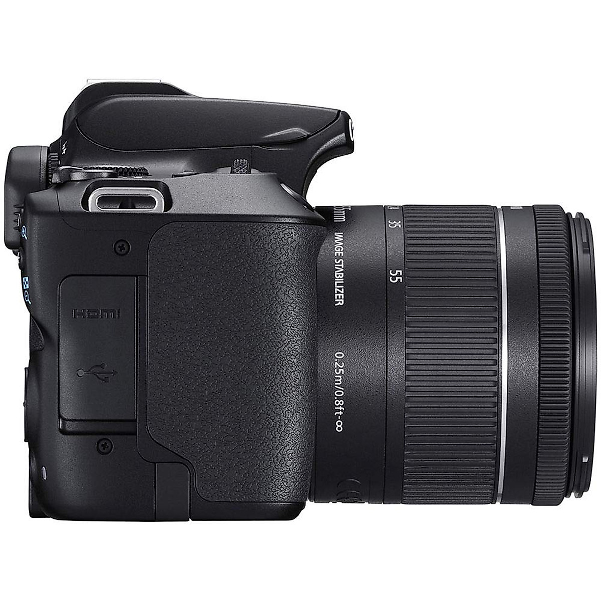 Canon EOS Rebel SL3 DSLR Camera (Black) with 18-55 IS STM 3453C002 USA 17pc Must Have Bundle: Includes – 32GB SanDisk Highspeed Memory Card + 50” Tripod + Professional Backpack + 3pc Filter Kit + More