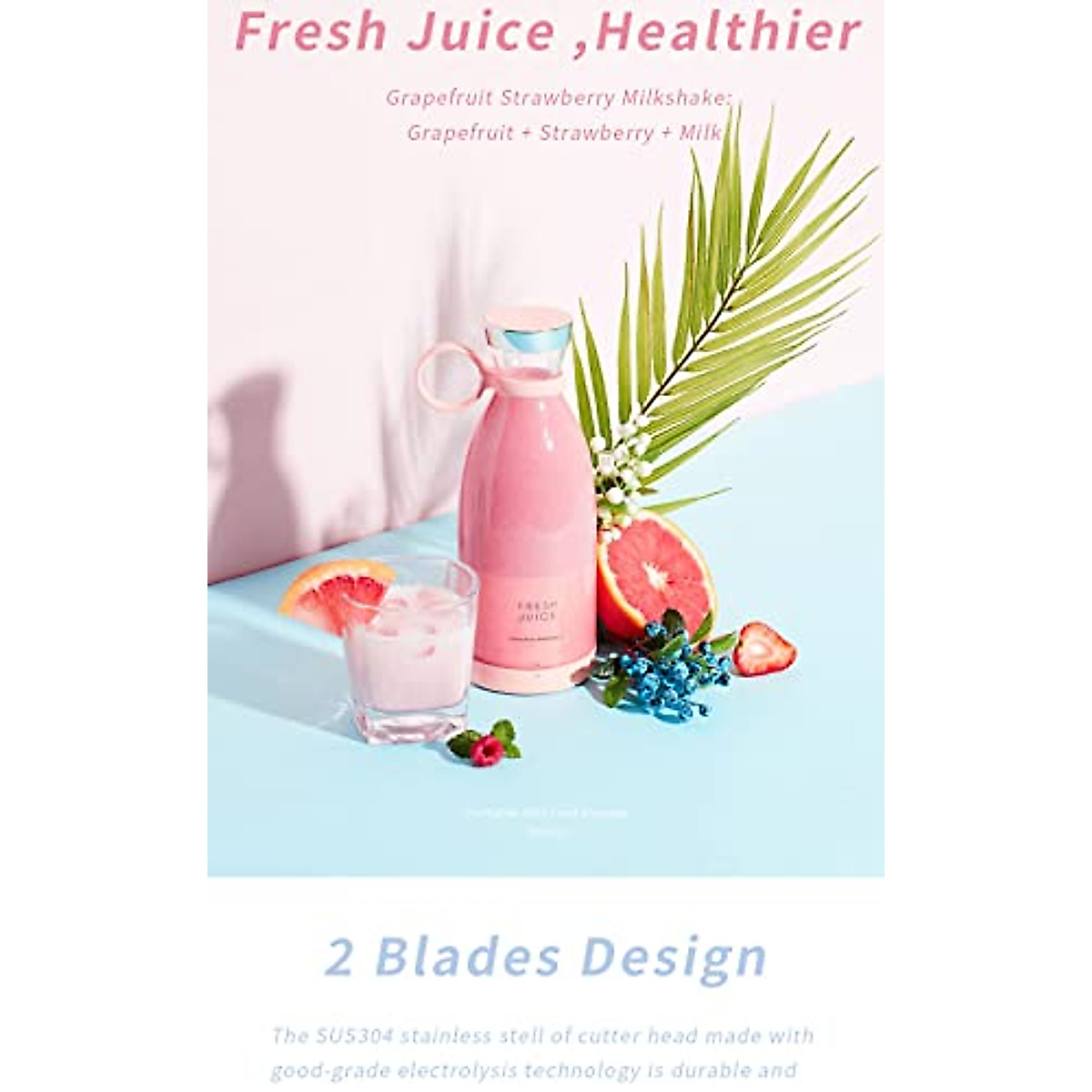 Similar Fresh Juice Blender, 3.3 x 9.5