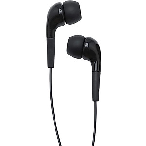 gotor in-Ear Wired Earbuds Headphones Cancelling Earphone HiFi Stereo Sound Inear Earbuds Headset Earplug (Black)