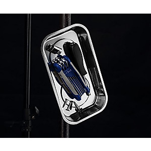 Jsbrothers Stainless Steel Heavy Duty 5.5''L x 9.5"W x 1.125'' Deep Magnetic Screws Tools Parts Tray Holder